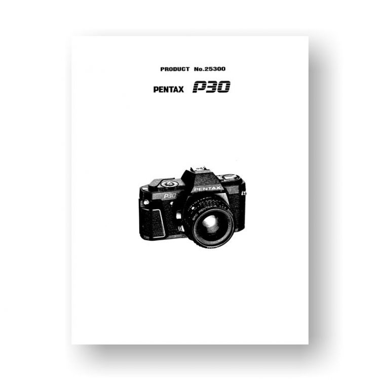 Pentax P30 Parts List | P3 | P30N | P30T | SLR Film Camera | Downloads