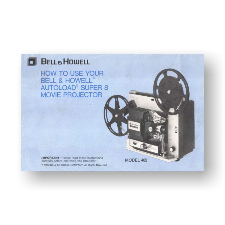 Bell & Howell AutoLoad 462 Owner's Manual | USCamera Manual Downl...