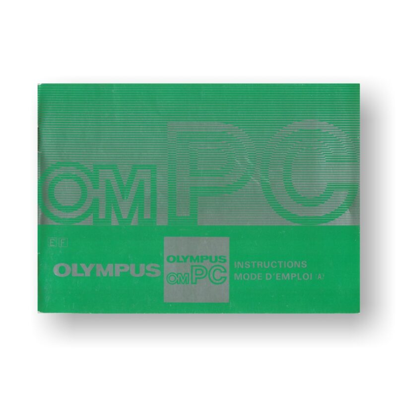 Olympus OM-PC Owners Manual 35mm SLR | USCamera Olympus Owners
