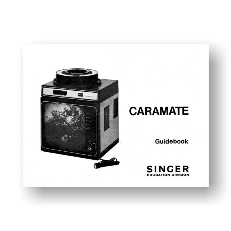 Singer Caramate Guidebook - Owners Manual Download | USC